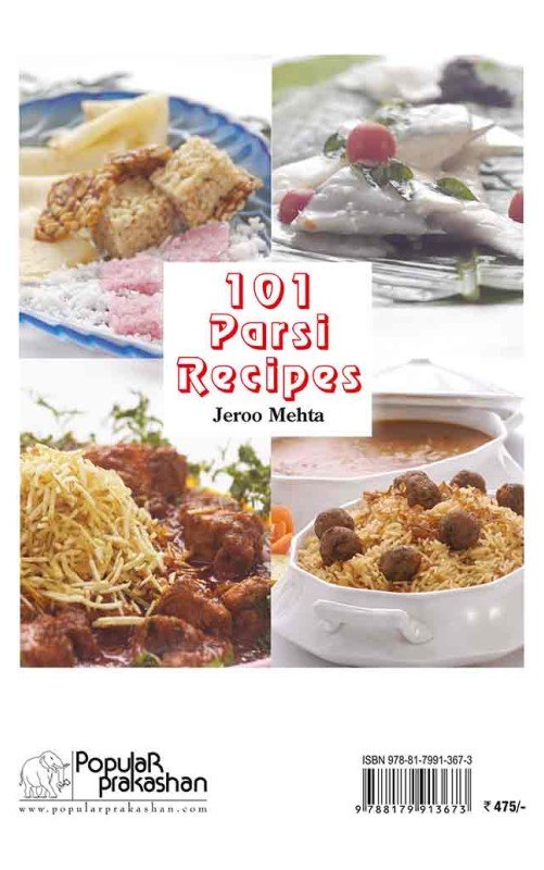 101 Parsi Recipes - Jeroo Mehta - Popular Prakashan | English